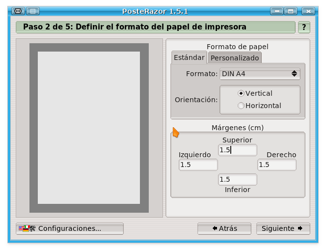 UsuarioDebian: Posterazor - crear poster