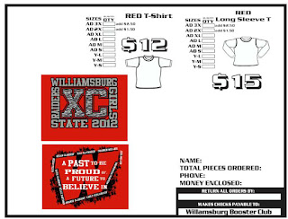 Raider Track & Field and Cross Country: State Cross Country Shirts
