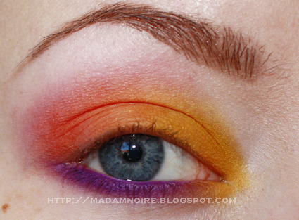 Madam Noire Makeup Studio: Tutorial: Sunrise