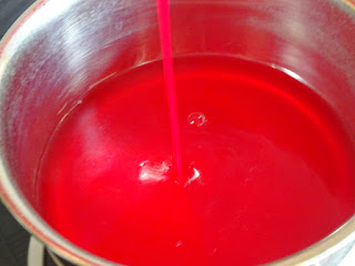 Veg Indian Cooking: Raspberry & Mango Layered Jelly with China Grass ...