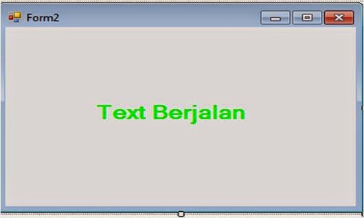 Cara membuat Text Berjalan - Sharing ilmu.com