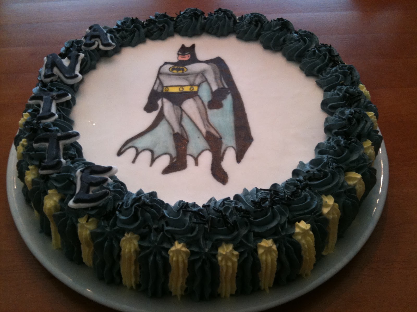 Sadun piece of cake: Batman kakku