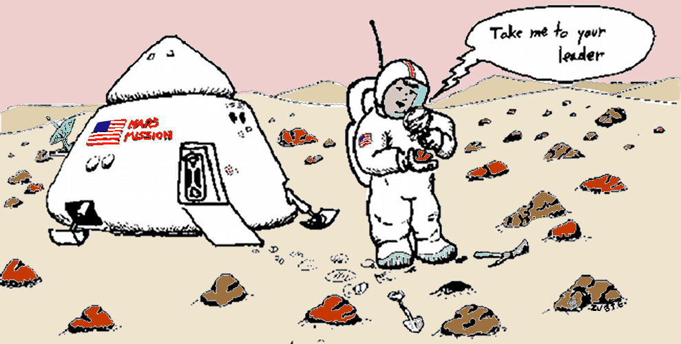 Constant Variation: Sunday Comic: Life on Mars