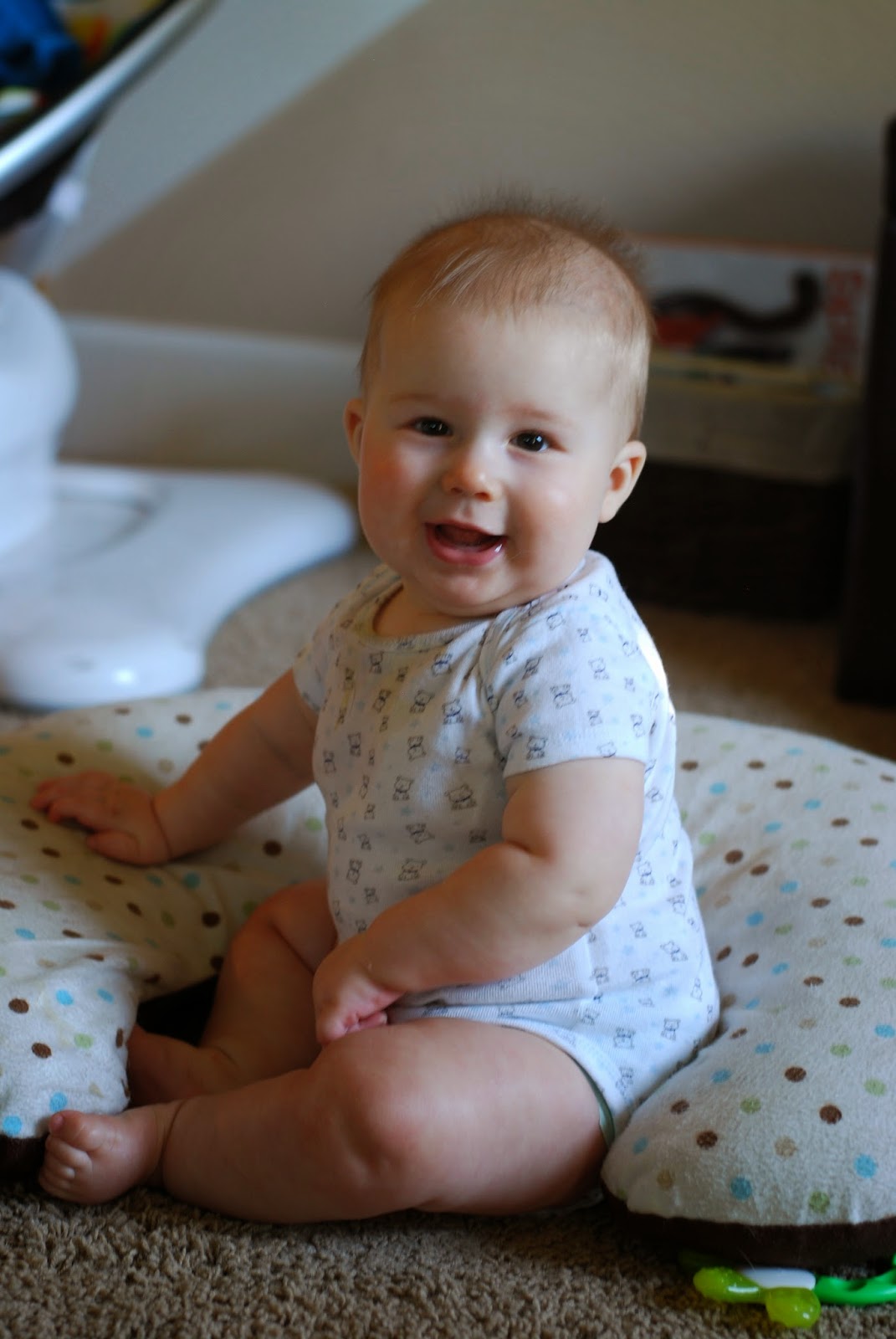 Mandy and Chris: Most Photogenic Baby