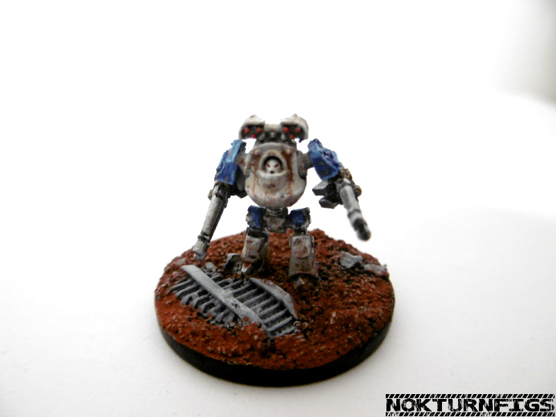 NokturnFig's: World Eaters Contemptor Dreadnought : Test mini.