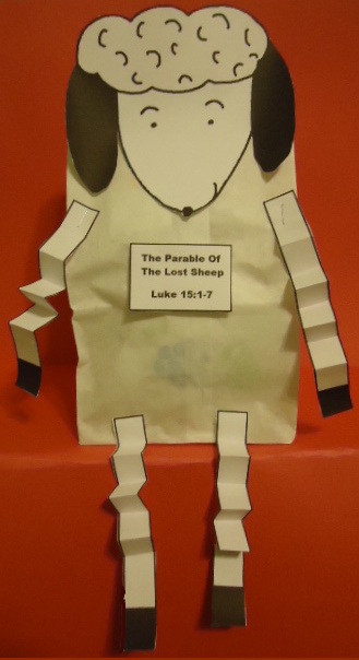 Lost Sheep Parable Craft