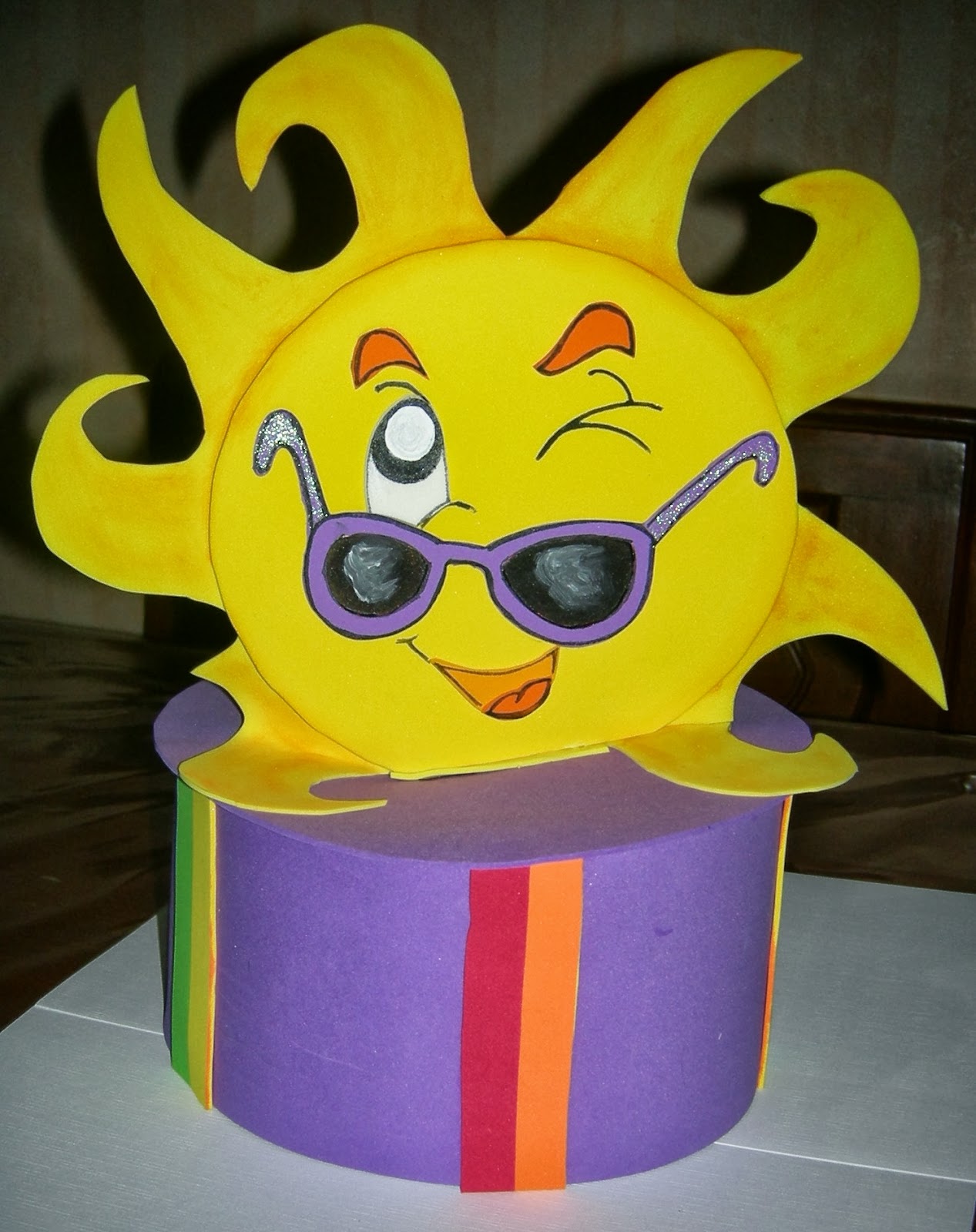 Moldes de sol en goma eva - Imagui