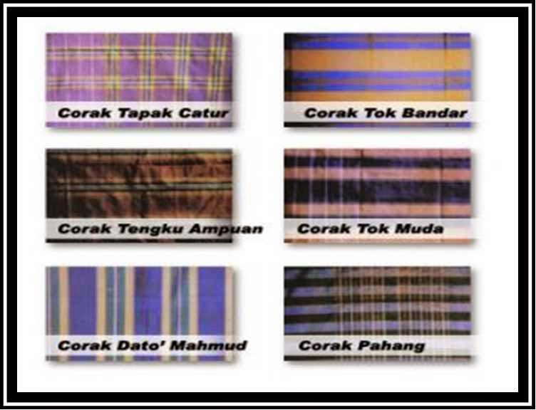 Tenun : Jenis-jenis Tenun Pahang DiRaja