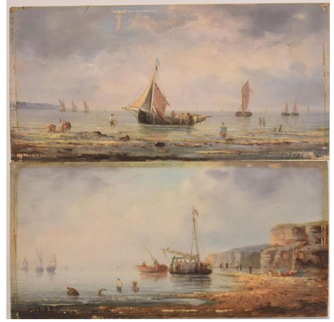 historic-marine-france: GILBERT Pierre julien dessinateur peintre maritime