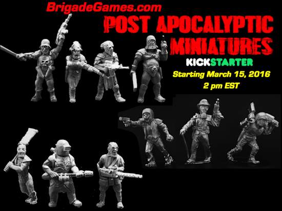 [TMP] "From Post-Apocalyptic wastelands...ten ganger miniatures" Topic