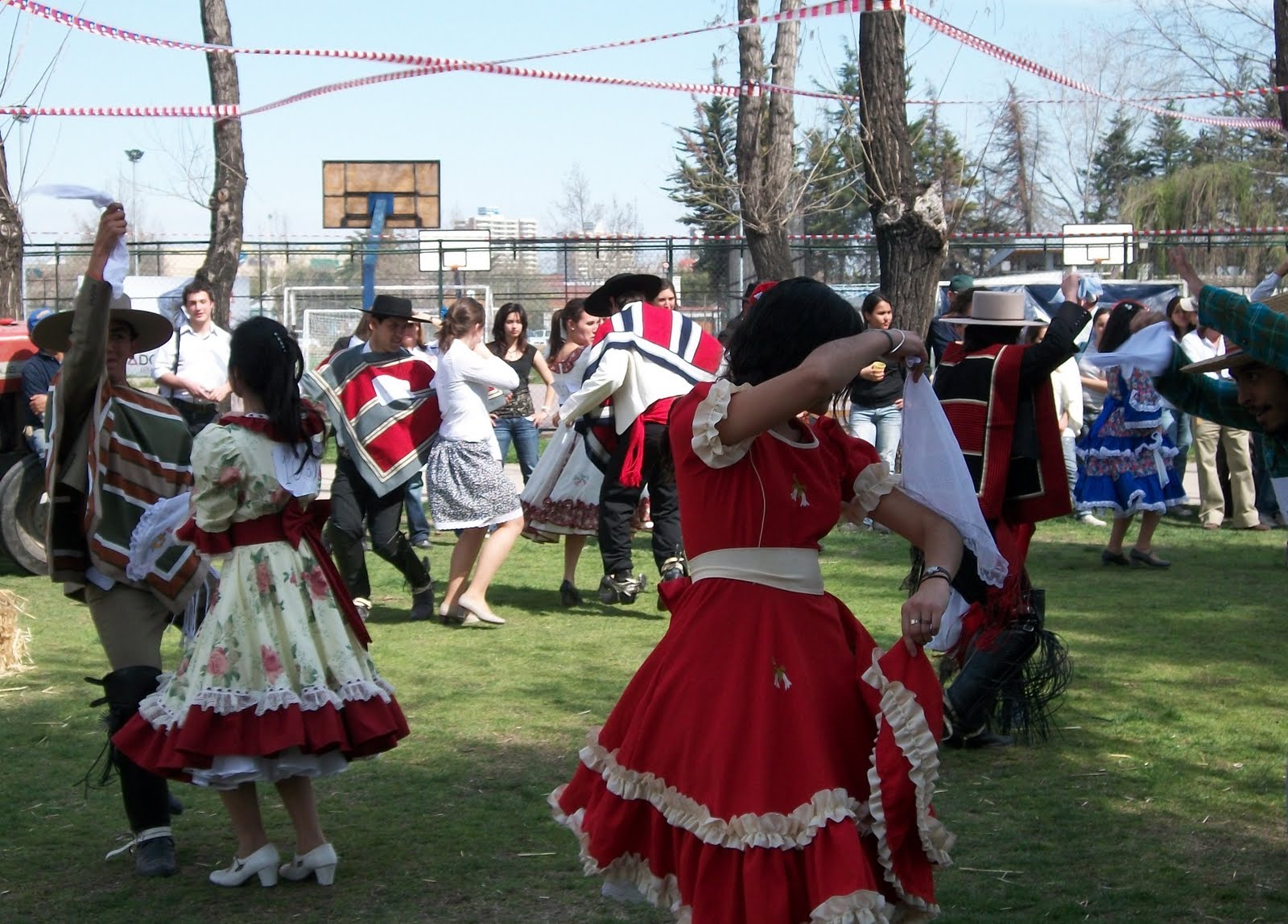 Minha viajem ao Chile: Dança tipica do Chile