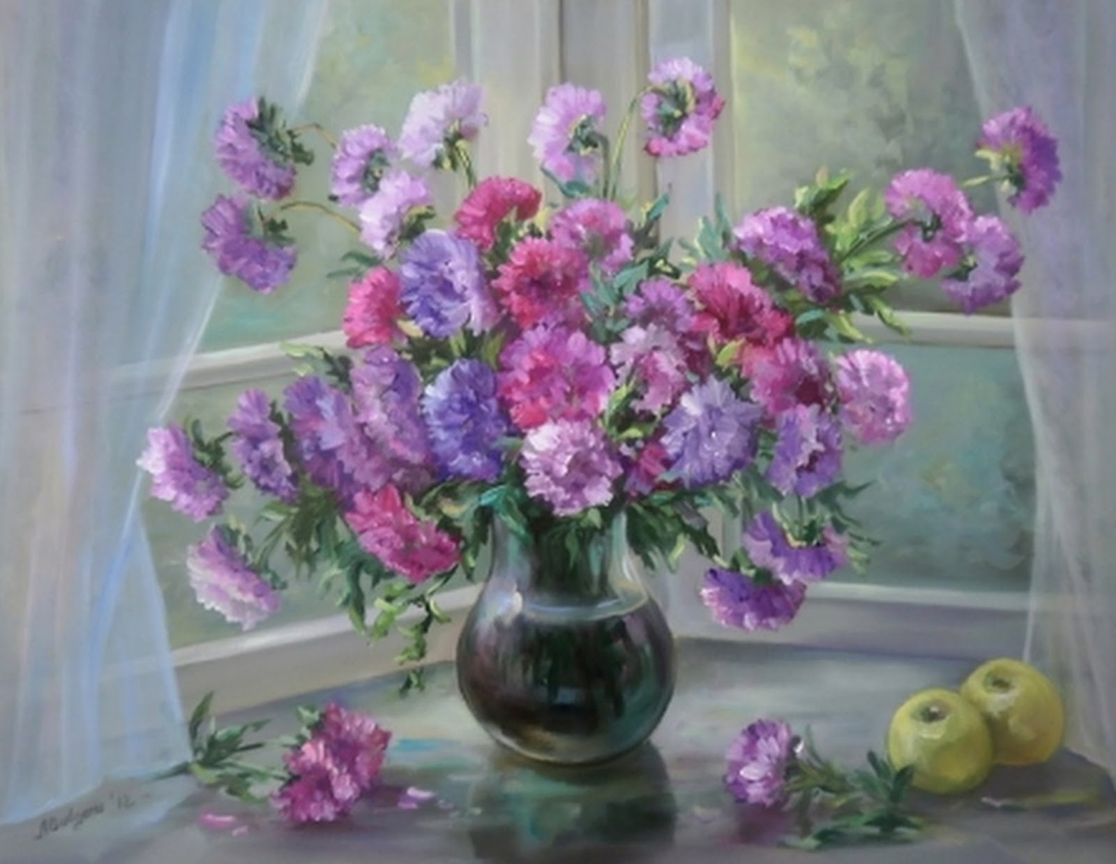 Historia y evolución de la pintura artística : Bodegón, Jarrón de ...