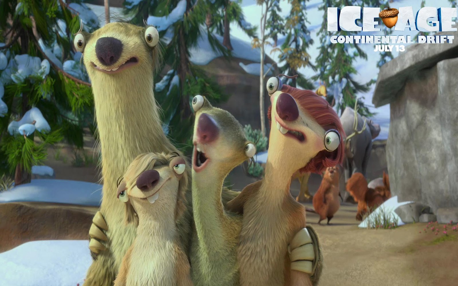 Animation Movie Geek: Ice Age Continental Drift Wallpapers