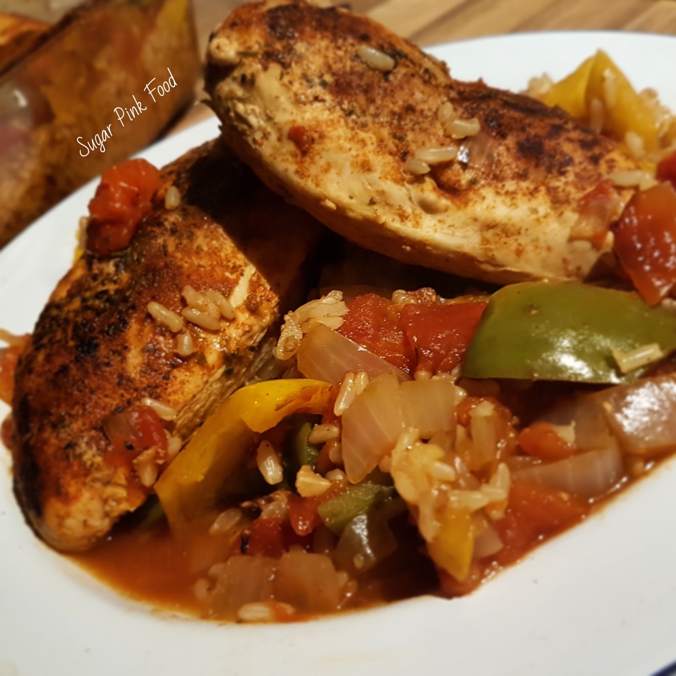 Slimming World Friendly Recipe: Balsamic Chicken & Rice | Sugar Pink ...