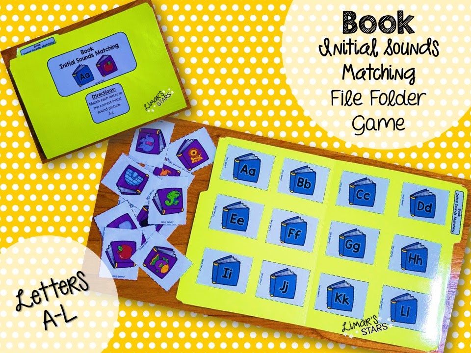 Back to School File Folder Games! | Mrs. Limar's Stars!