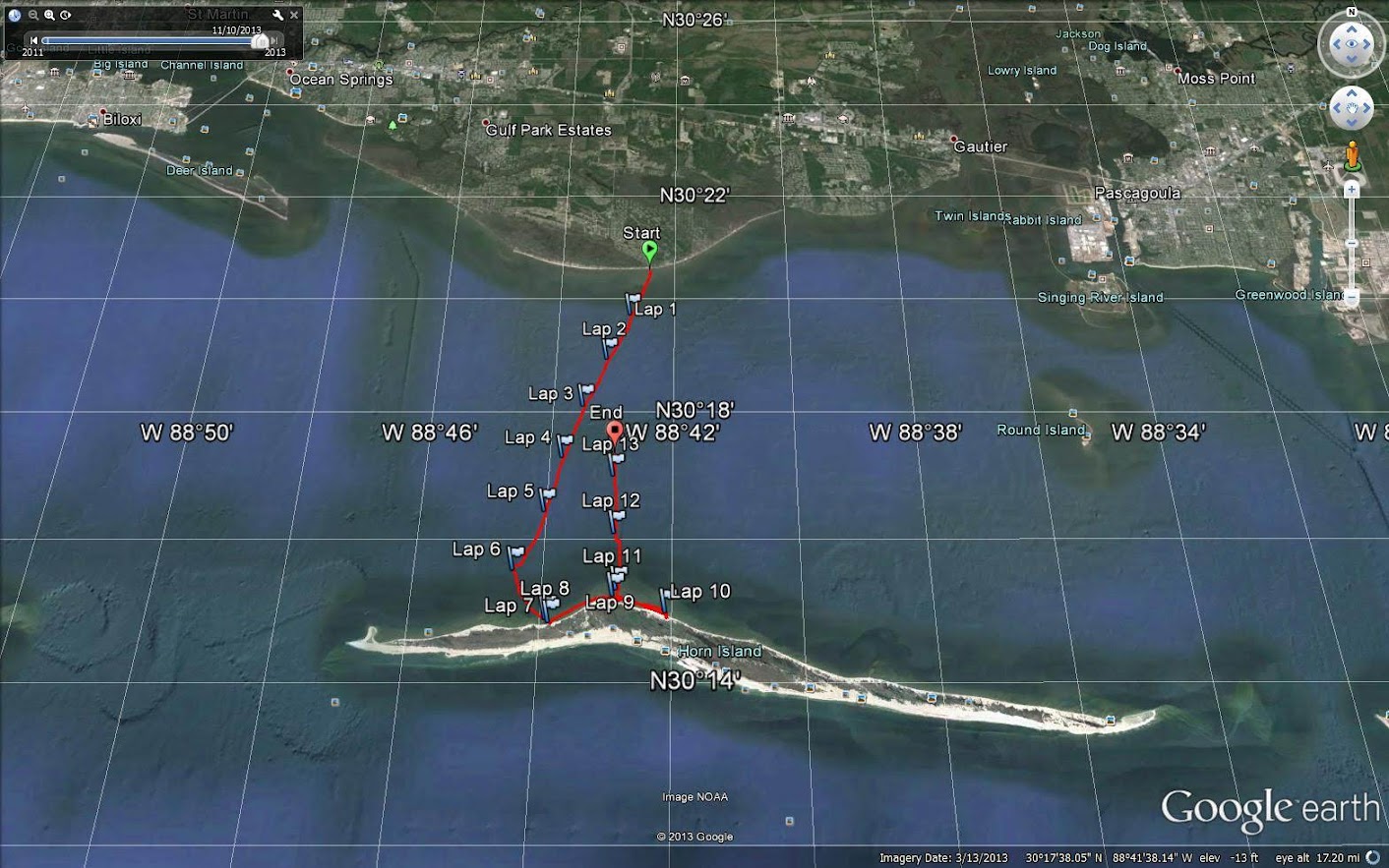 Southeastern Louisiana Paddling: Kayaking and camping - Horn Island ...
