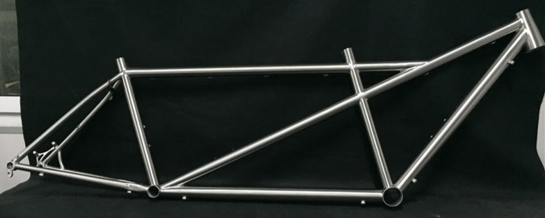 Quentin’s Bike Stuff: Titanium tandem by Waltly