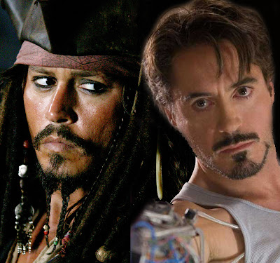 Tony Stark deja "El Mago de Oz" y entra Jack Sparrow