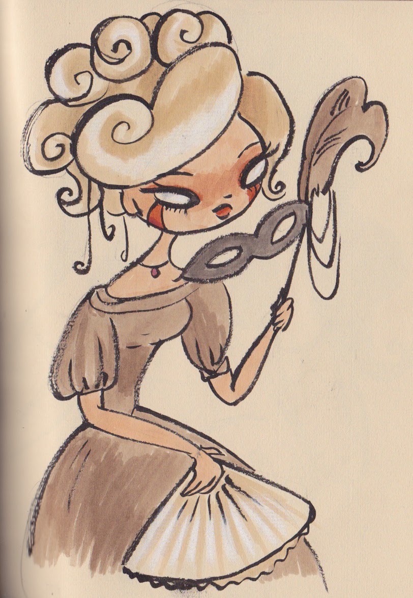*daisy's drawings: Masquerade