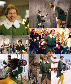 pink pearls and sparkly swirls: 10 life lessons from Buddy the Elf