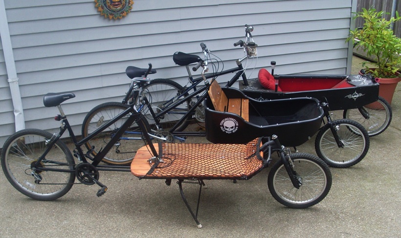 Freth's Recumbents: Bakfiets Cargobike -- "Long John"