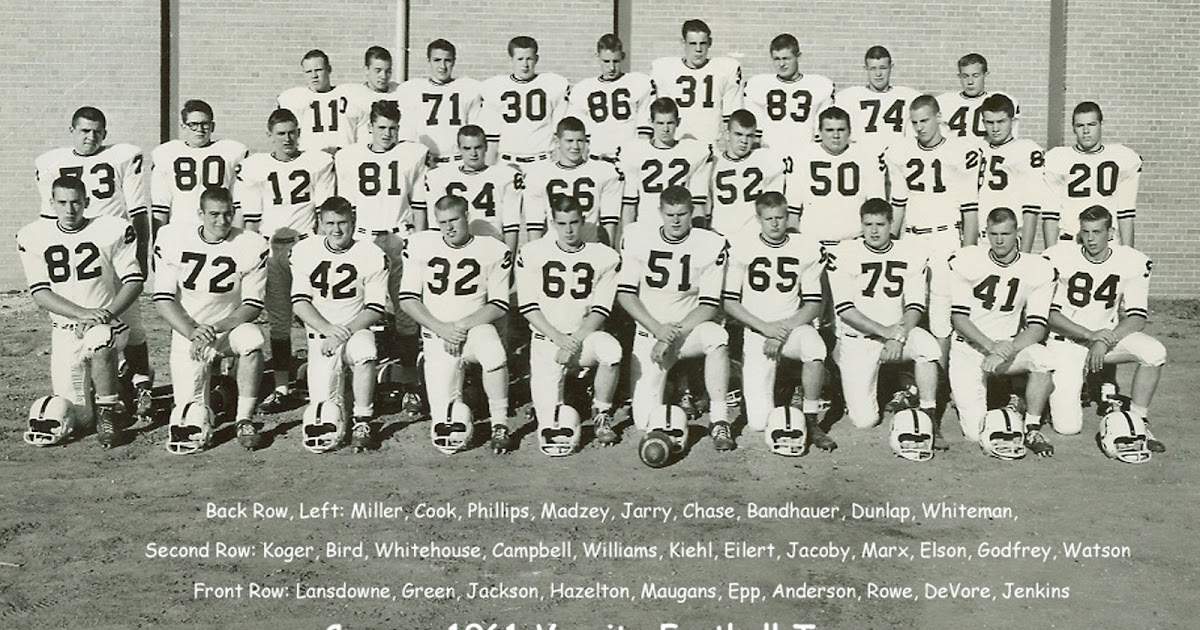 Campus in the 60's: 1961 Varsity Football Team