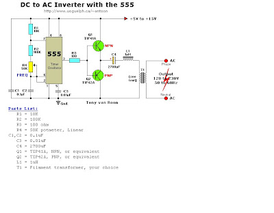 Aplikasi Electric Engineering: Inverter Sederhana untuk Mengubah Sinyal ...