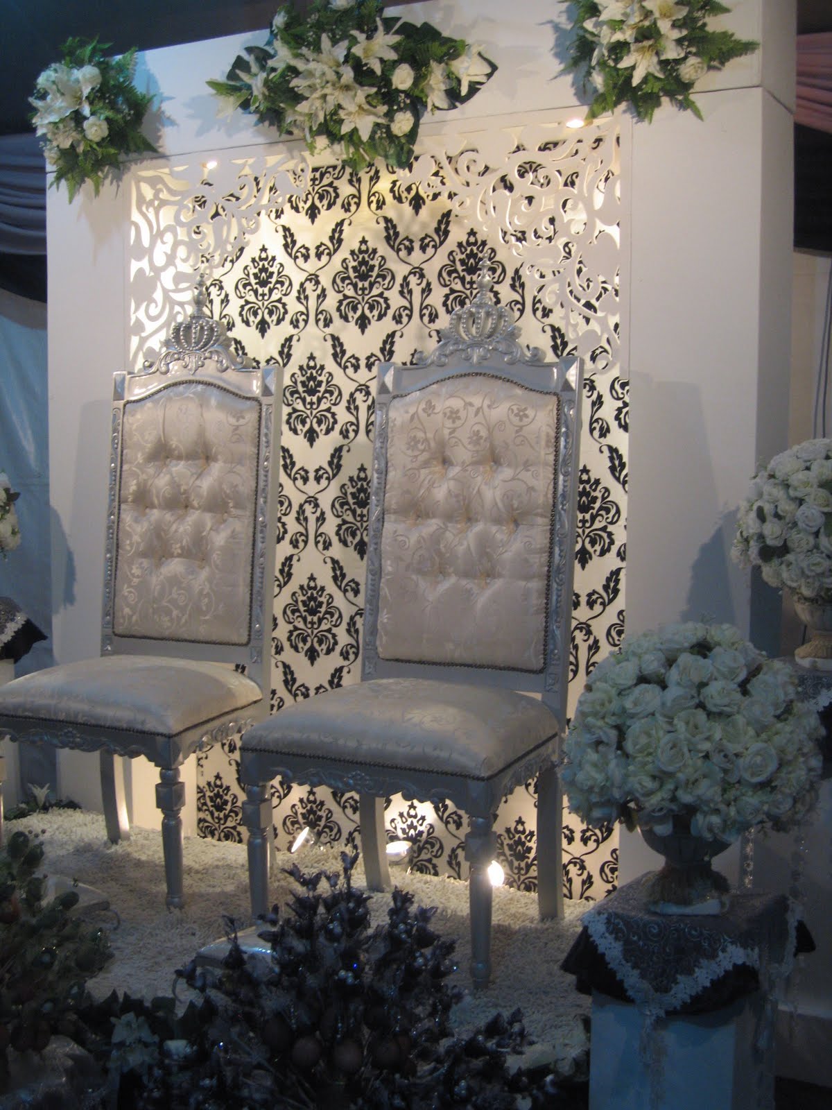 KOLEKSI d'CRADLE: PELAMIN PANEL- HITAM PUTIH