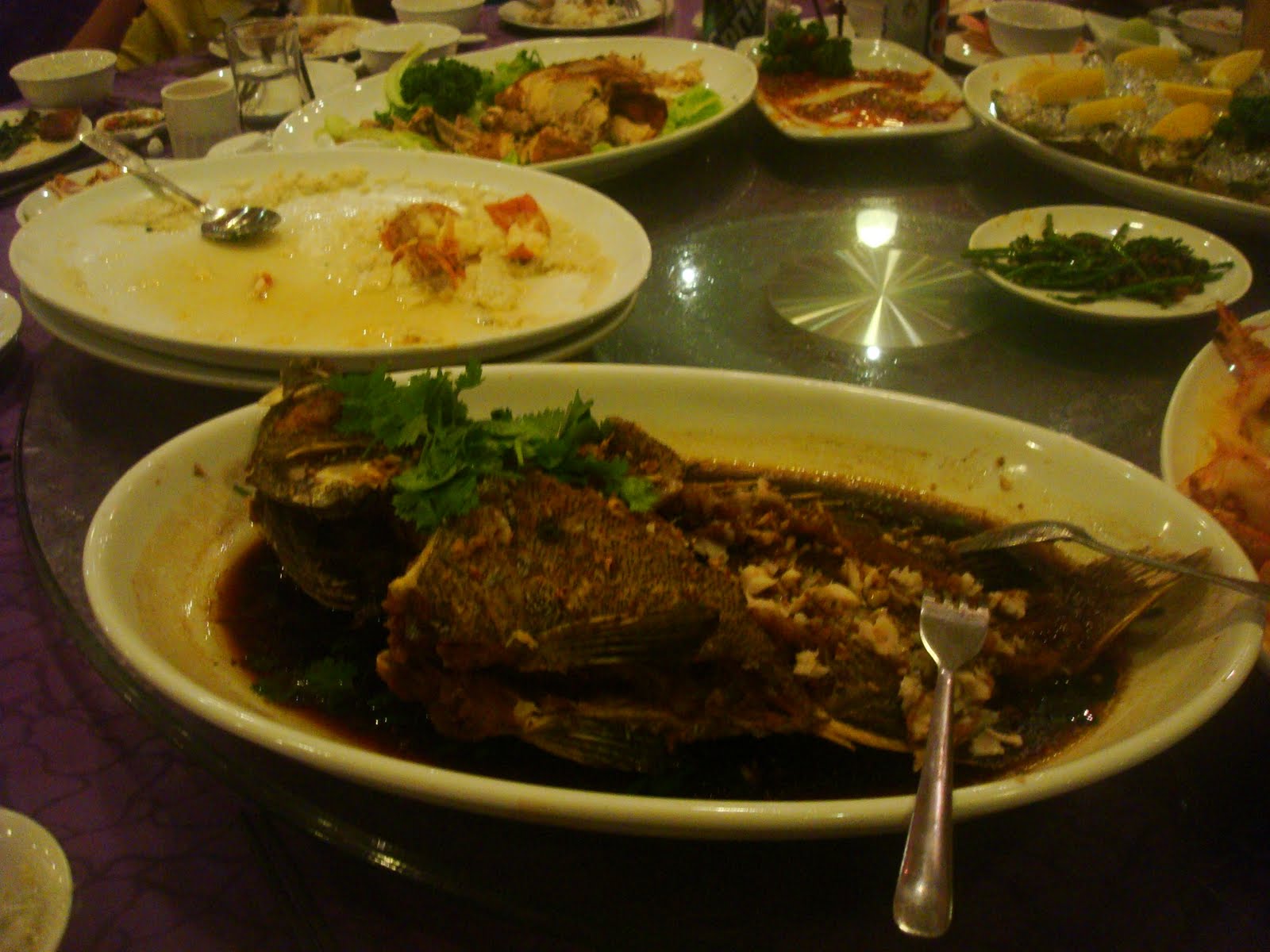 Dapur Malaysiaku: Makan-makan di Ocean Seafood Restaurant, Kota ...