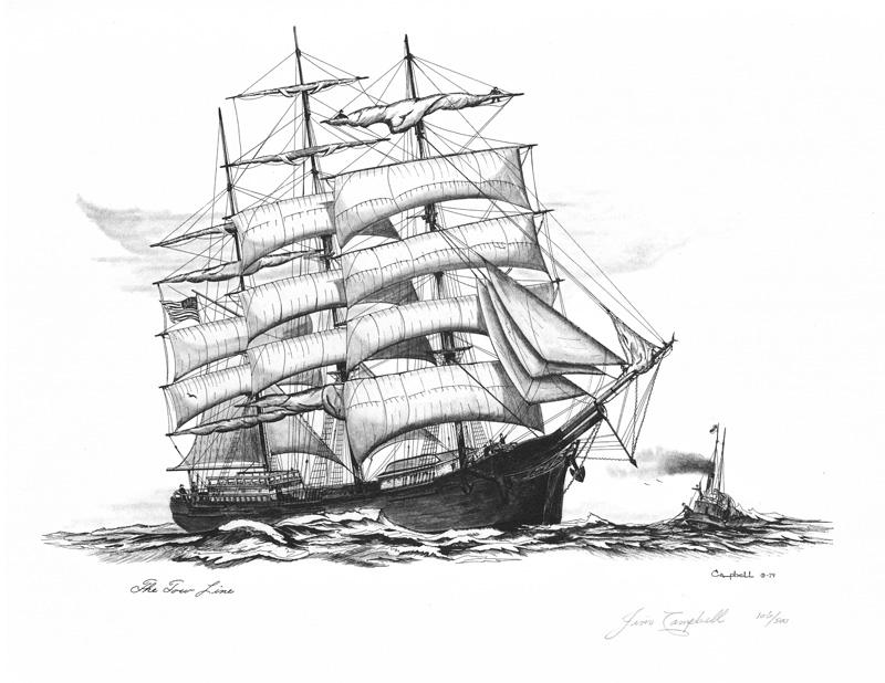 Skipjack's Nautical Living: Marine Artist Jim Campbell