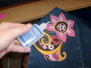 Homemaker: Applique on Jeans Tutorial
