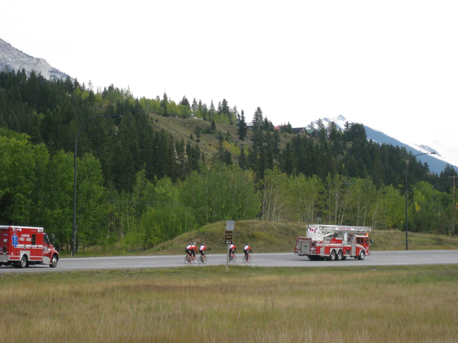 White Rock Fire Fighters Charity Association: Canmore in style!