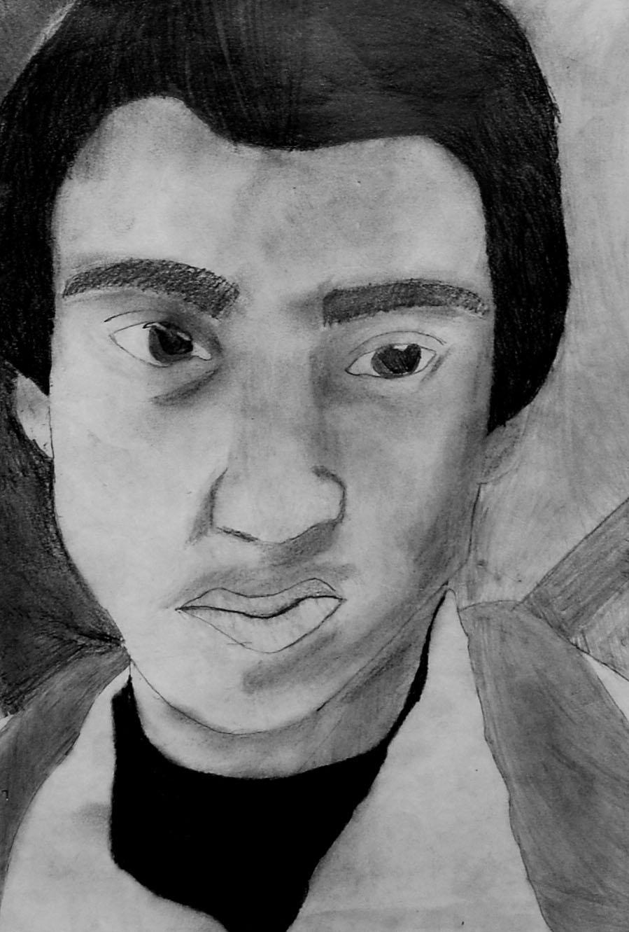 Student Art: Graphite Portraits