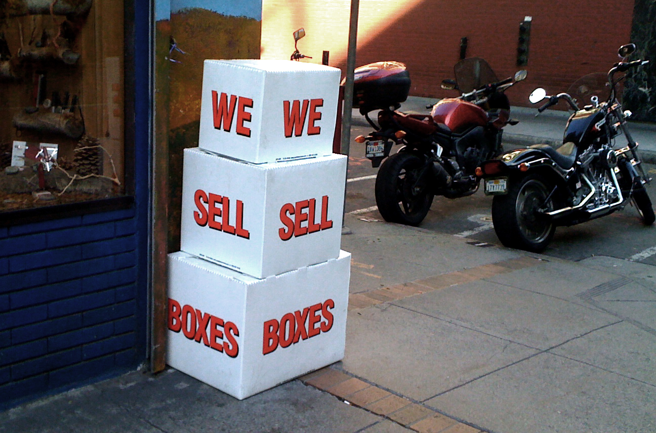 Swimming in a Social Pond: We sell boxes: why simplifying your B2B ...