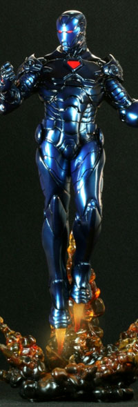 ironmanactionfigure: Sideshowtoy - Stealth Iron Man - Polystone Statue