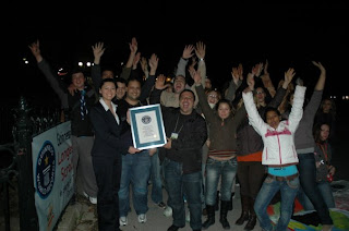 KORFIATIS: GUINNESS WORLD RECORD LONGEST GRAFFITI SCROLL (700.92m) GO ...