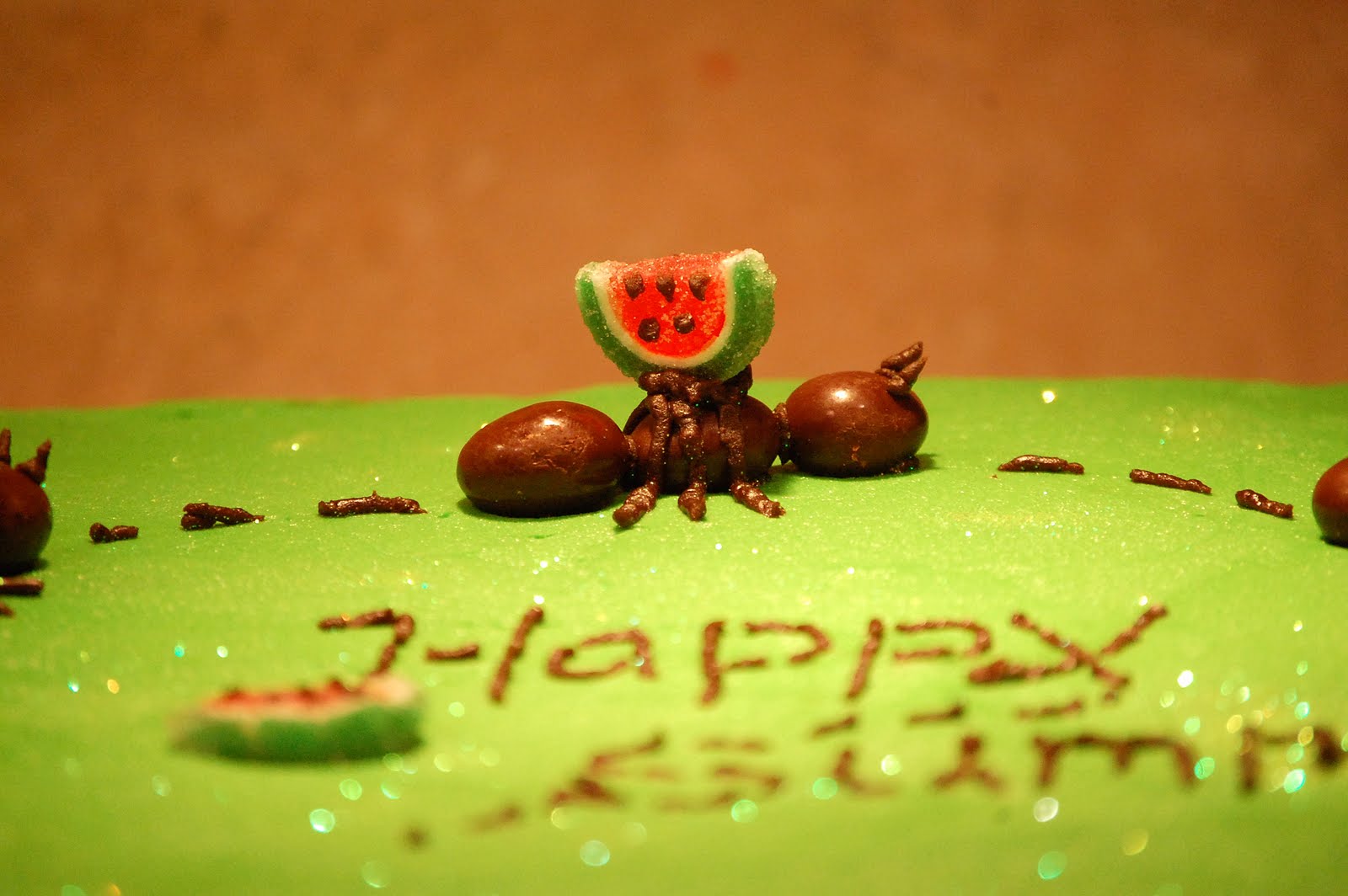 Cassie's Cakes: "Ants on a Picnic" Cake