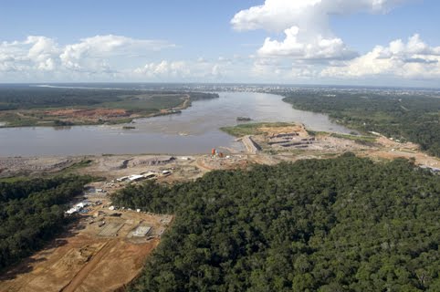 Blog do AXEL GRAEL: Obras da Usina de Santo Antônio, no Rio Madeira ...