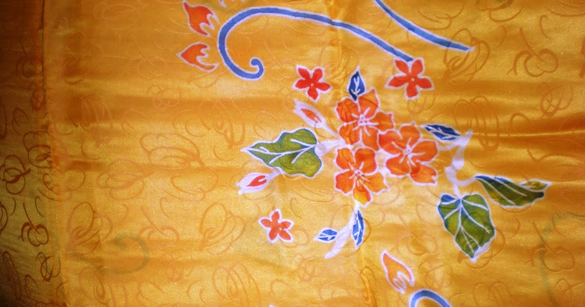 Exclusively For You.....: Kain Sutera Corak Batik Terengganu