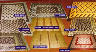 sutera menawan: TIKAR SARAWAK