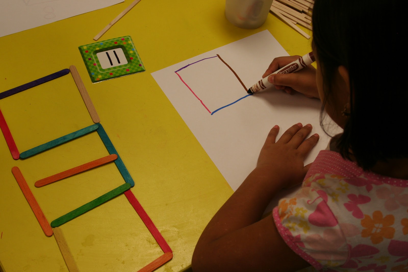 Mrs. Lee's Kindergarten: Math with Popsicle Sticks
