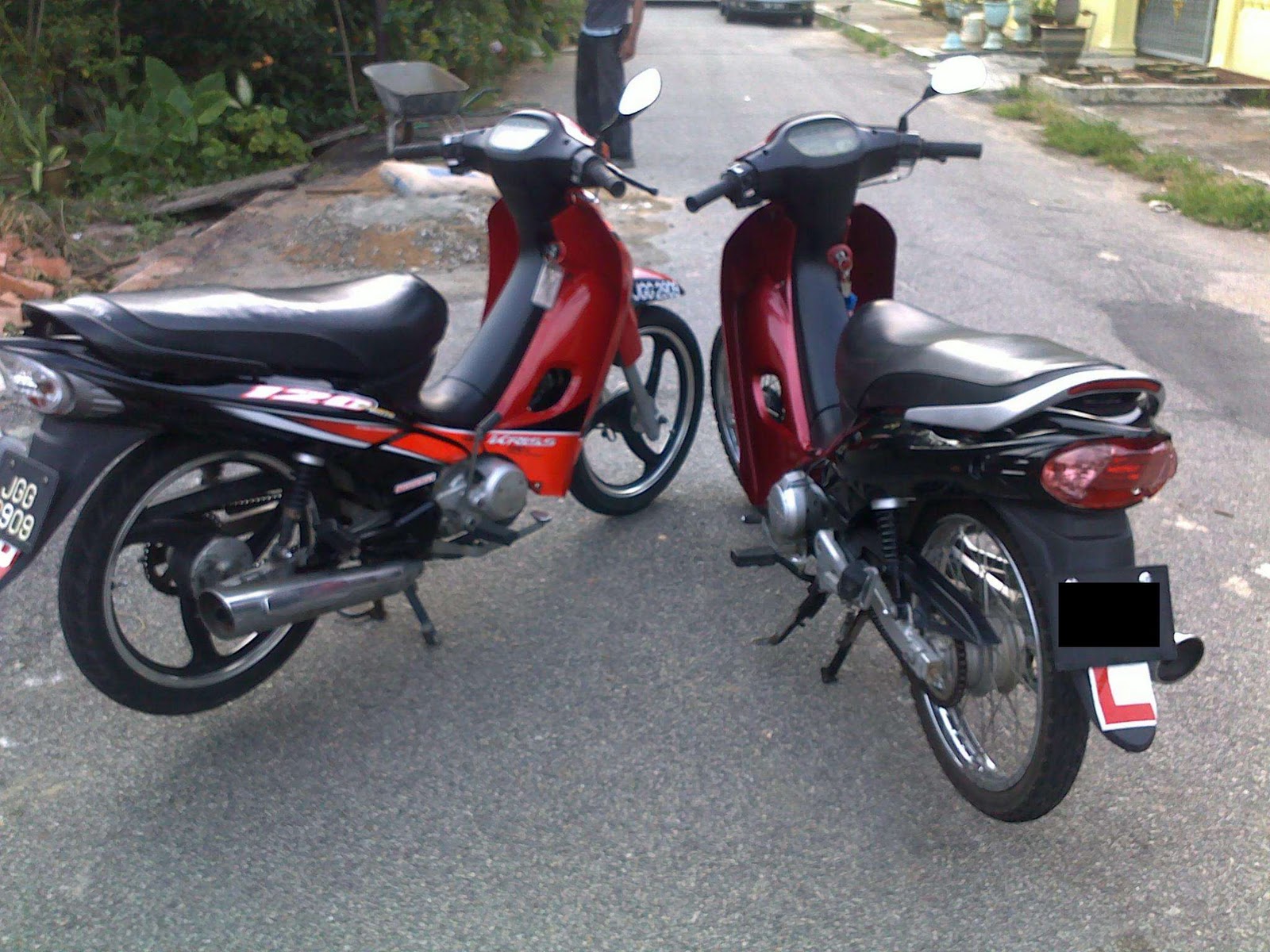 kriss convert to modenas 120(part1) | MODENAS RIDER EXCESS