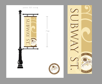 CITY OF BISBEE STYLEGUIDE: SUBWAY BANNER