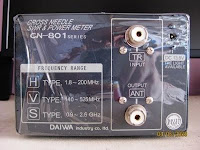 RF for Amateur Hobbies: DAIWA CN-801H, 1.8 ~ 200 MHz SWR METER