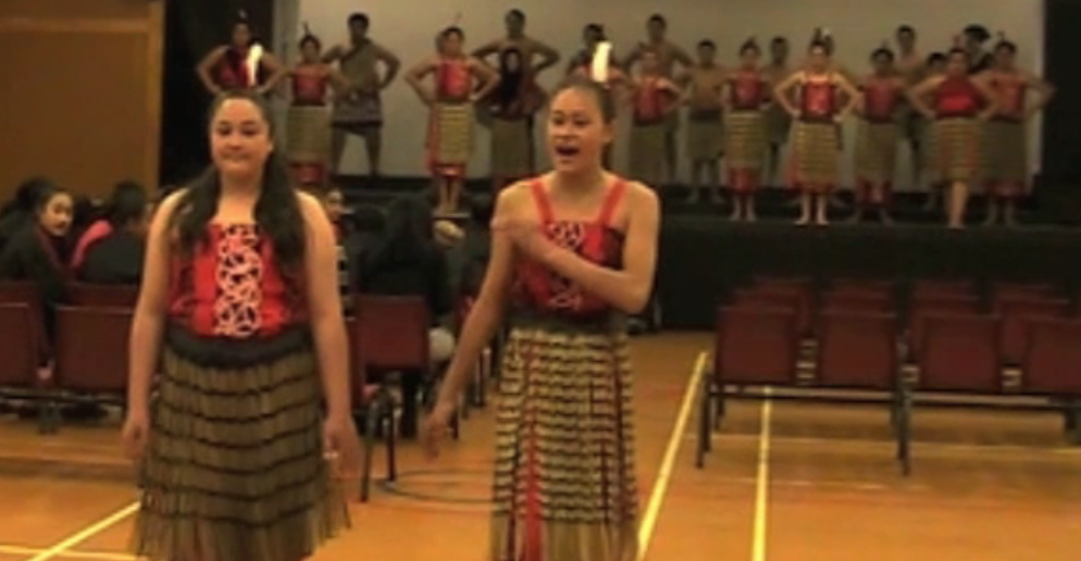 April: Awahou school welcome