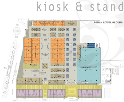 TOP 100 - SUPERMALL and WATERPARK: Denah Mall