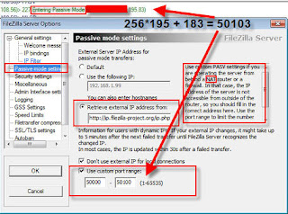 Ethan Liew Technology Blog: Filezilla Server 425 Can't open data connection