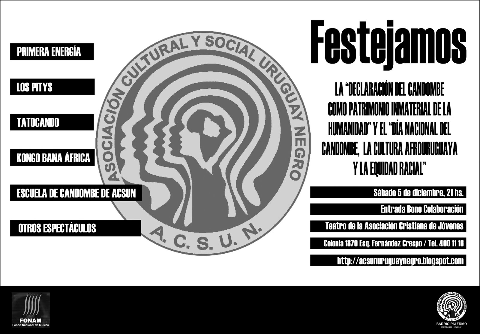 Uruguay Negro: Festejo del Día Nacional del Candombe, la Cultura Afro ...