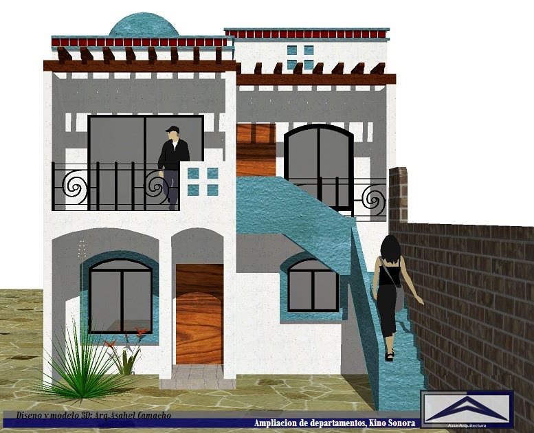 Assa-Arquitectura: Departamentos segunda planta (Kino Sonora)