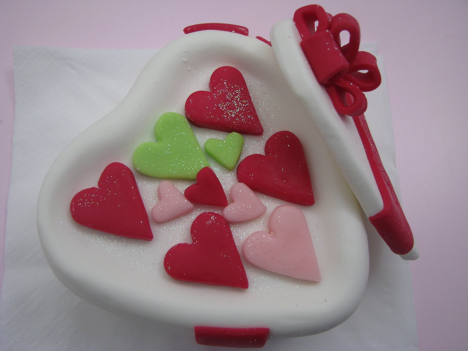 os bolos da Sandra Lu: Bolo para dia de São Valentin